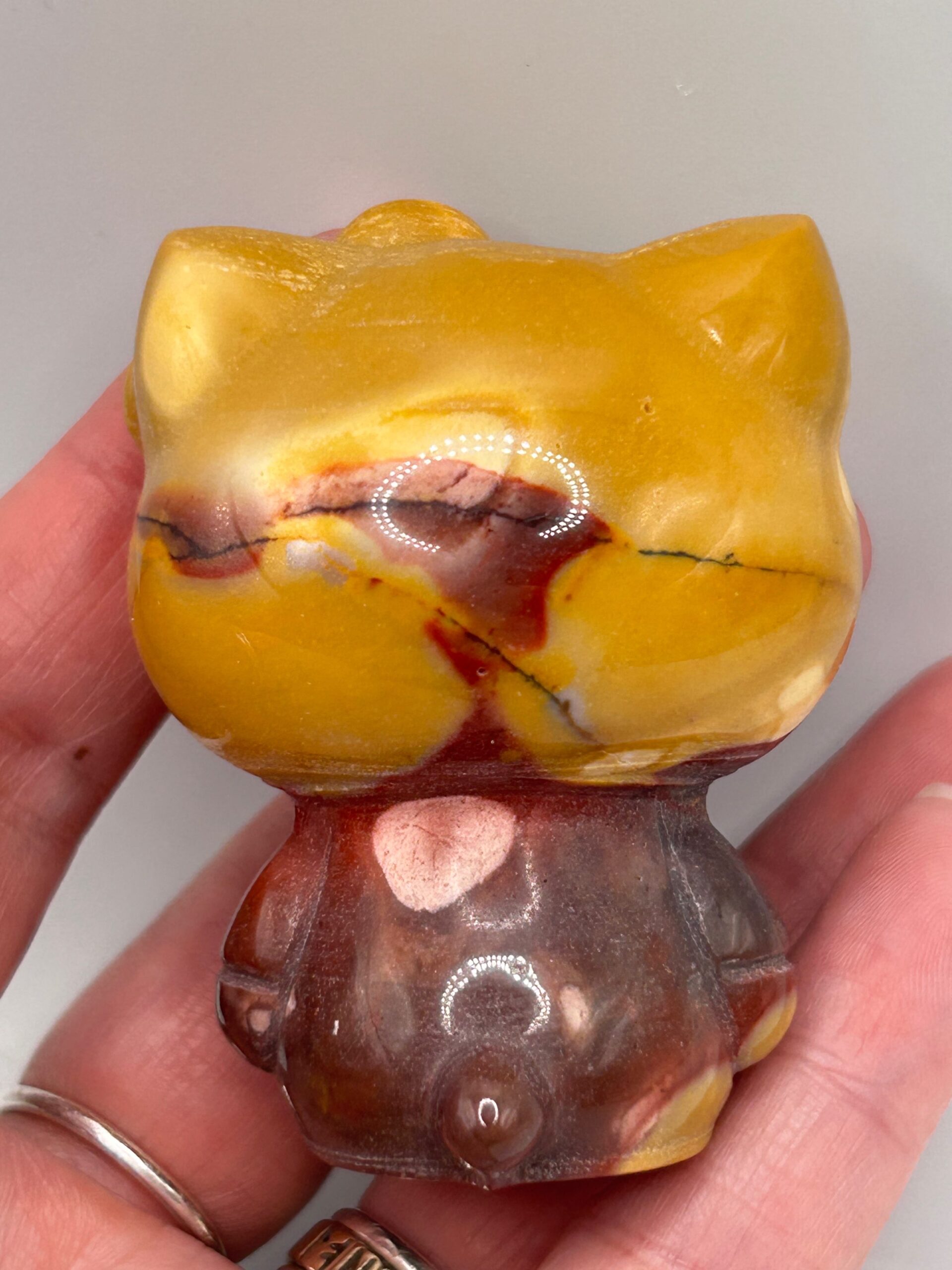 Mookaite Jasper Hello Kitty - The Crystal Cave Scotland