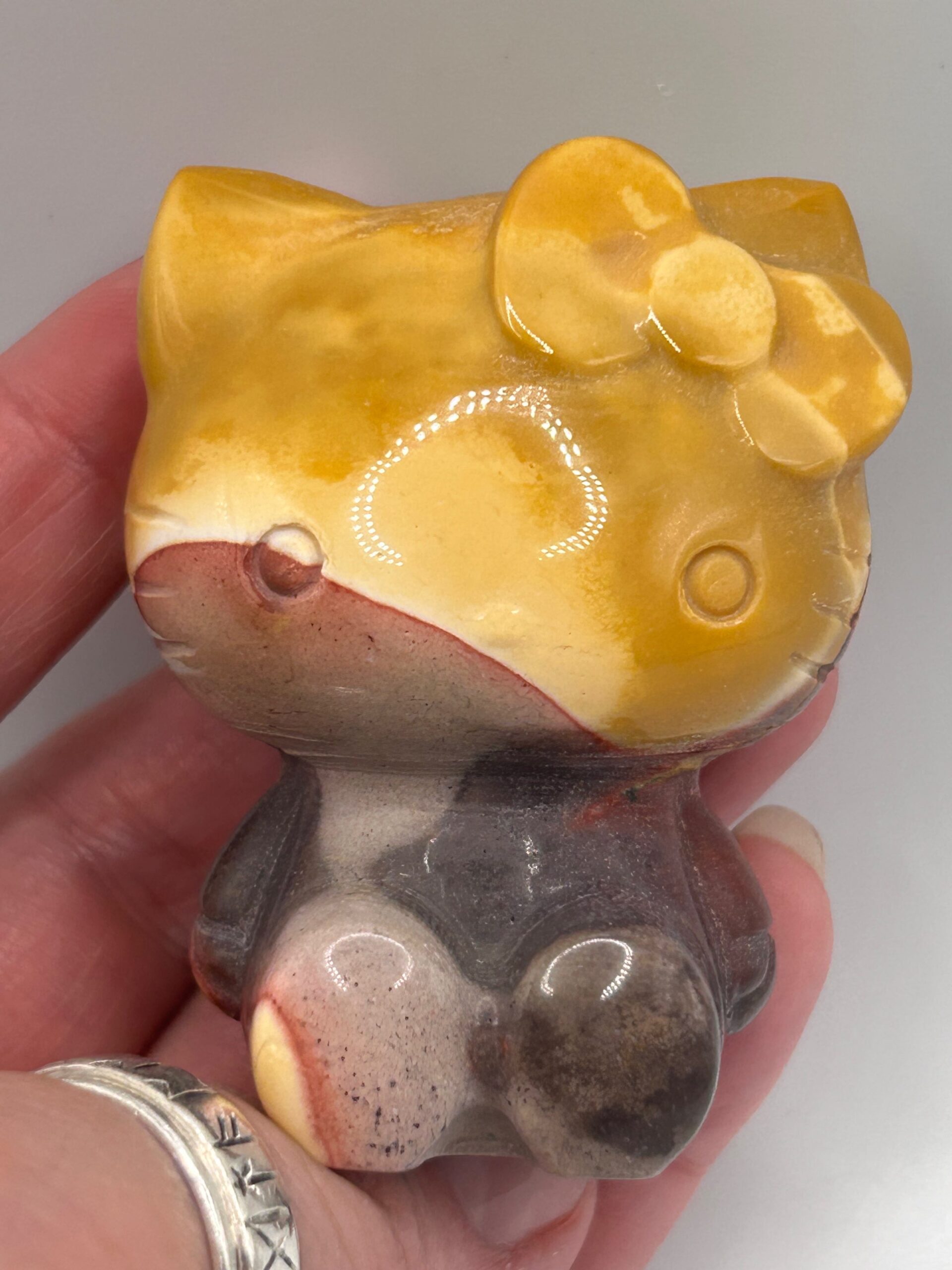 Mookaite Jasper Hello Kitty - The Crystal Cave Scotland
