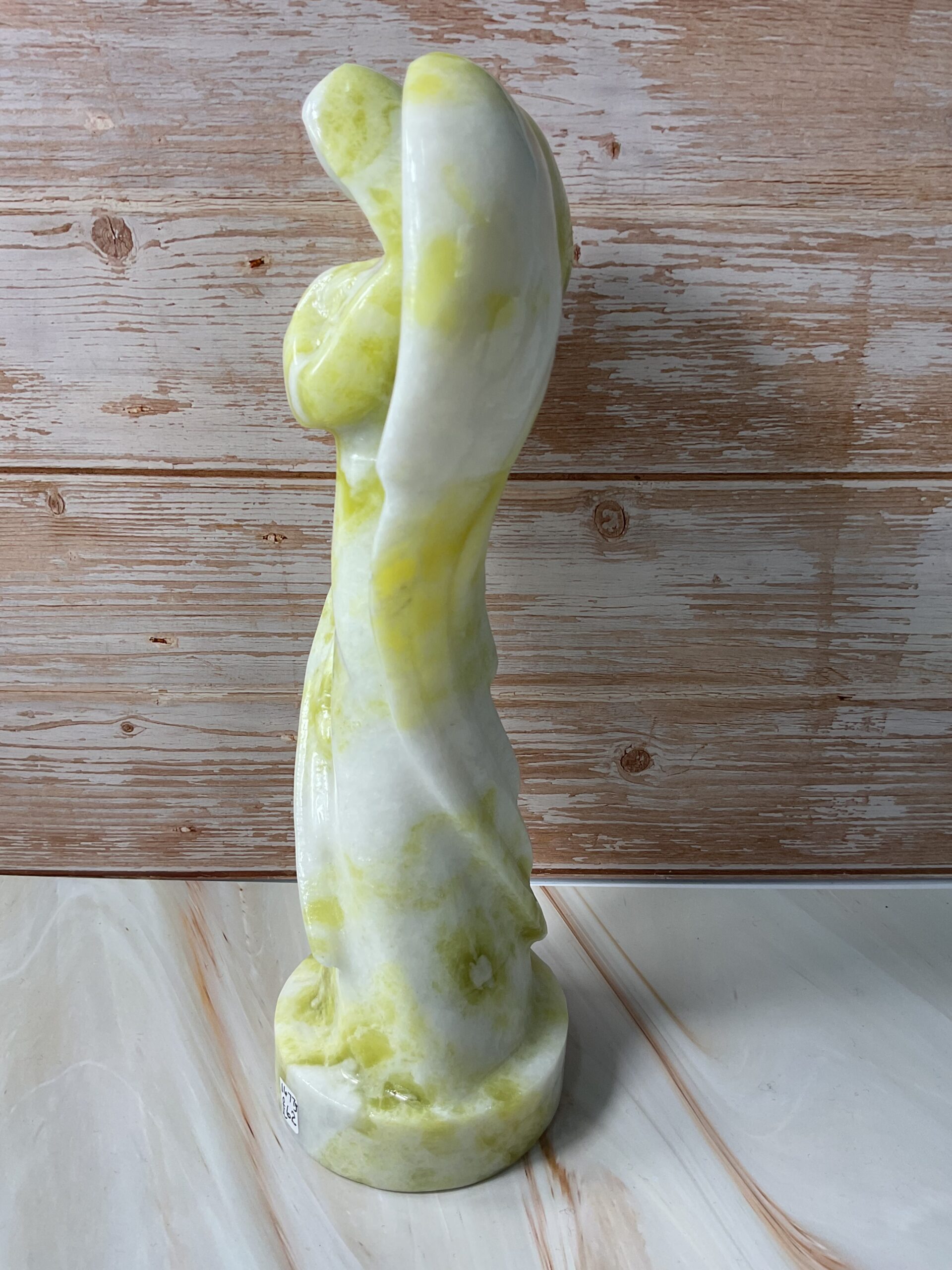 Large Serpentine Angel Carving - The Crystal Cave Scotland